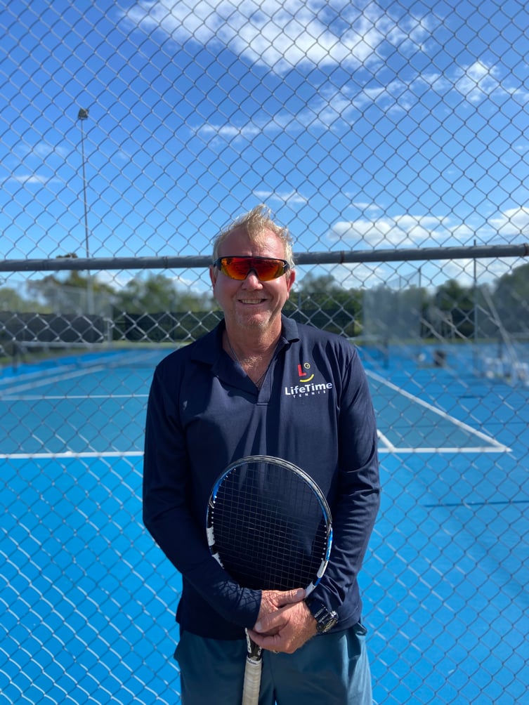 The LifeTime Tennis Team: Graeme Brimblecombe